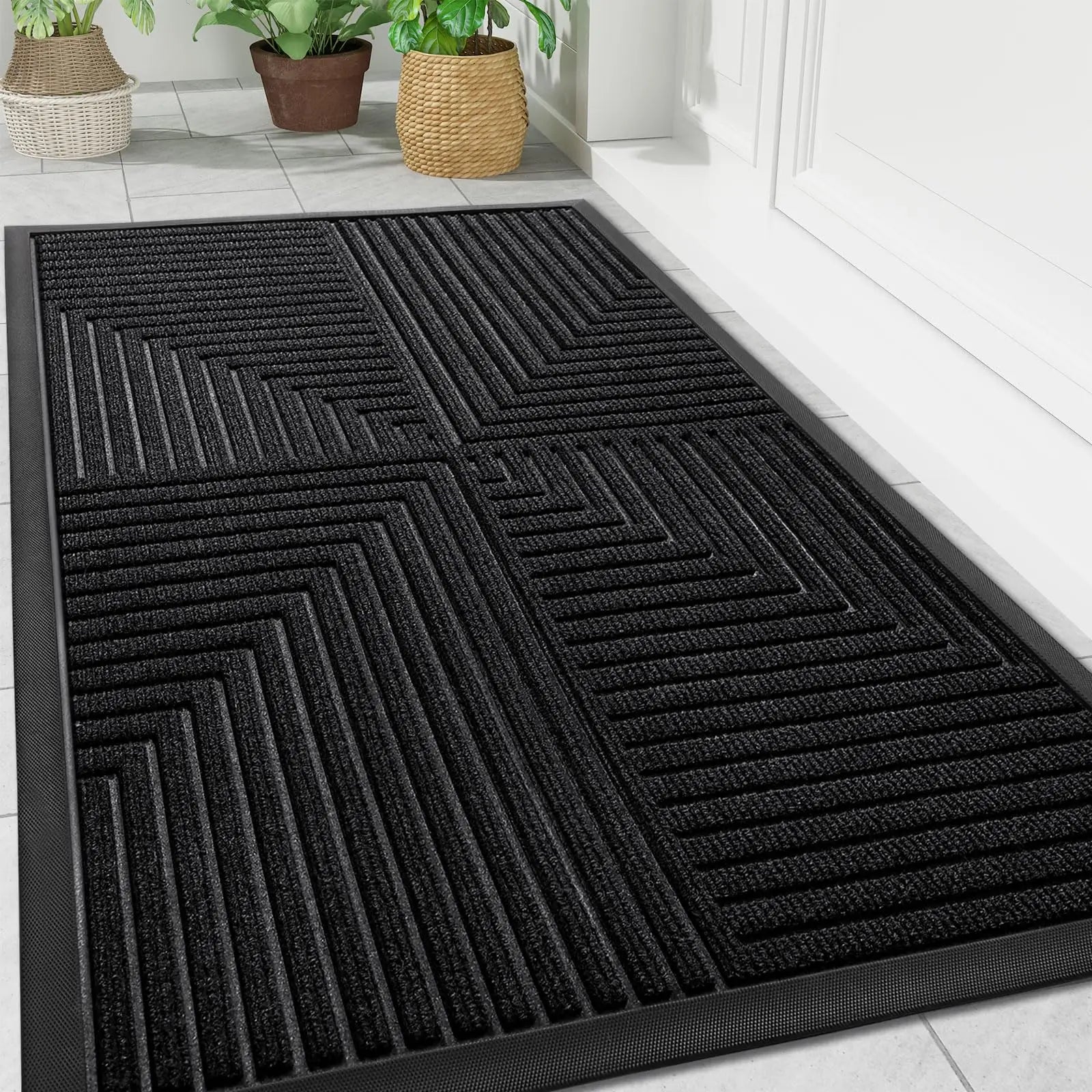 Stijlvolle Deurmat Op Maat - Perfect voor Binnen en Buiten, Elegante O ...