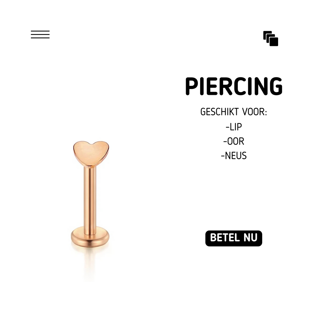 Piercing - Piercing Oor - Lip Piercing - Piercing Shop - 7 – moloo.nl