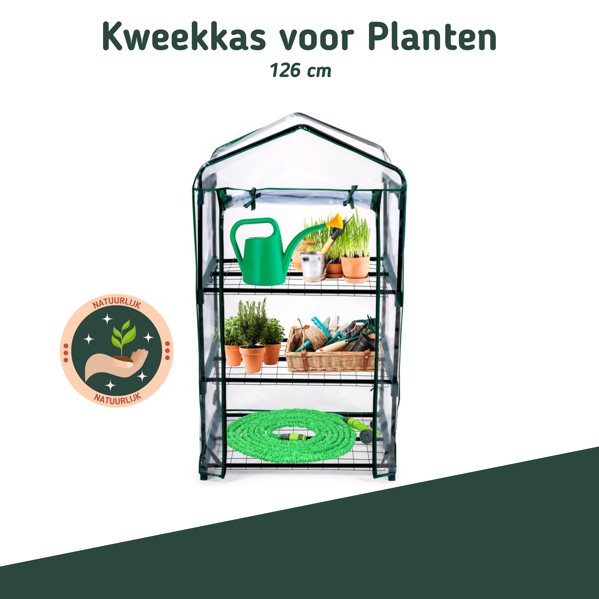MOLOO Kweekkas - Broeikas - Kweektafel - Kweekkast - Moestuin - Tuinka ...